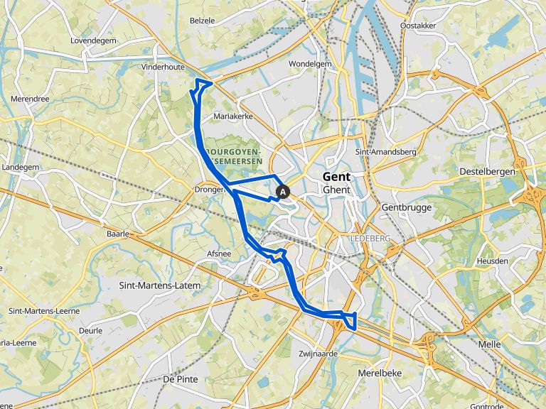 The Blue Towers – Ottergem Bridge loop from Brughuizeken | road ride ...